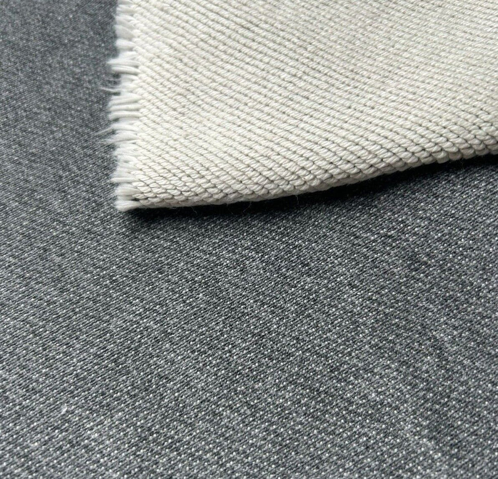Heavy Loopback Sweatshirt Fabric 100% Cotton 490 GSM And Matching Rib ...