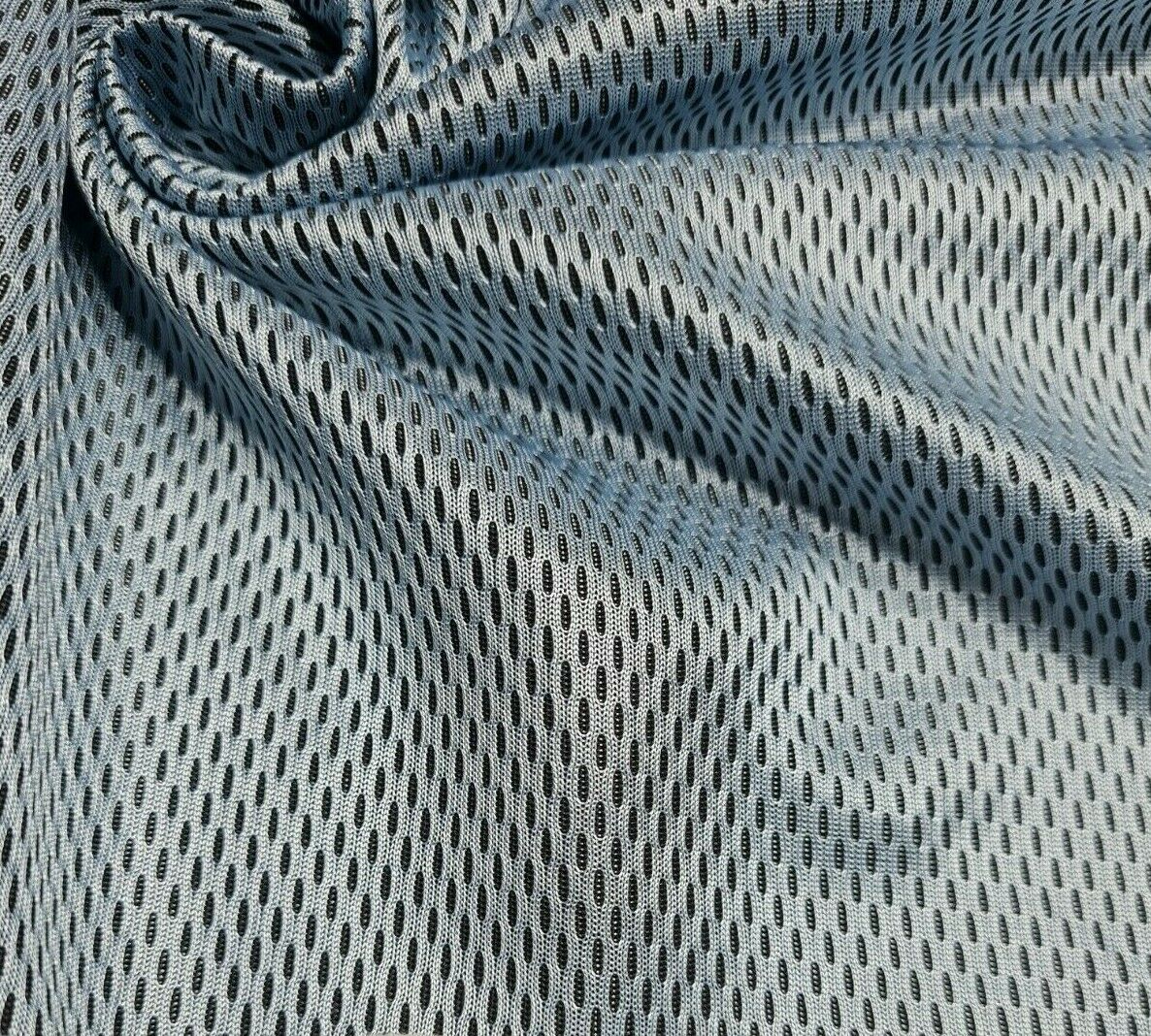 Sports Double Knit Fabric Mesh Texture 59" Wide Sold By Metre – Vega ...